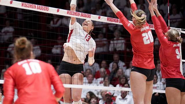 Wisconsin Volleyball Team Comes Close in Epic Face-off Against Nebraska ...