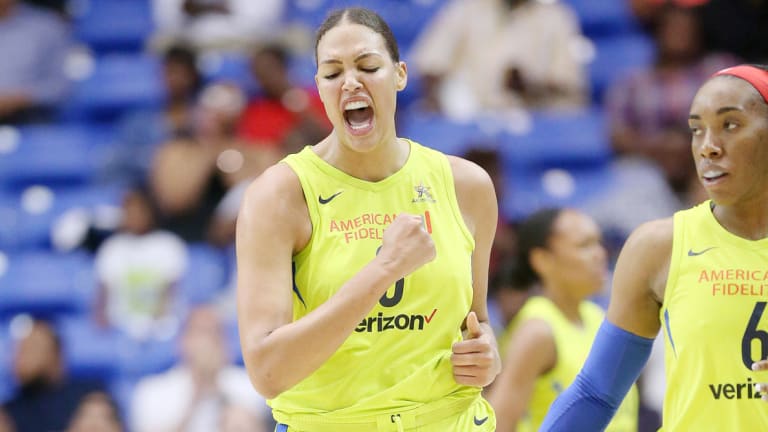 WNBA: Liz Cambage Breaks Record as Dallas Wings Beat Mystics - Sports ...