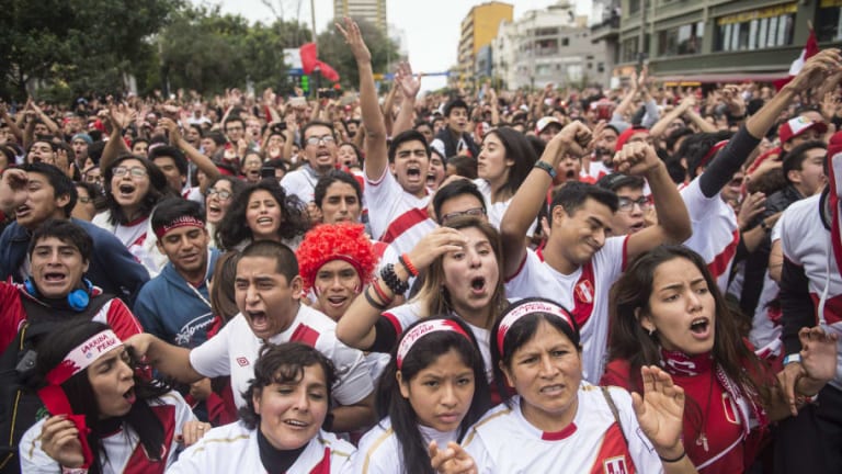 Peru Fan Goes to Outrageous Lengths to Watch His Nation at the World ...