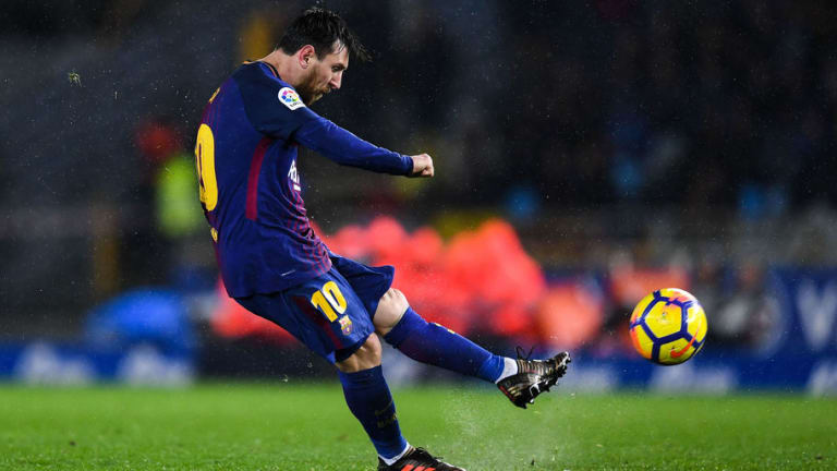 Lionel Messi Free-Kick Goal Enhances Barcelona's Unrivalled Dominance ...