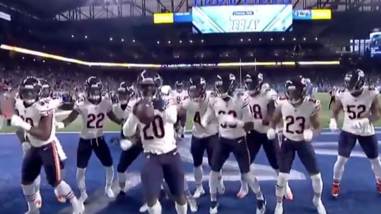 Bears enjoyed Thanksgiving Day win with fun TD celebrations - Sports ...