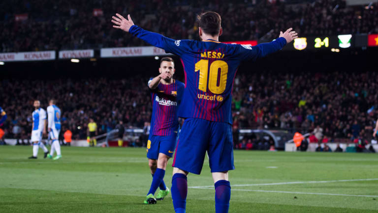 Dead Ball Specialist: Lionel Messi Equals Legend's Record After Netting ...