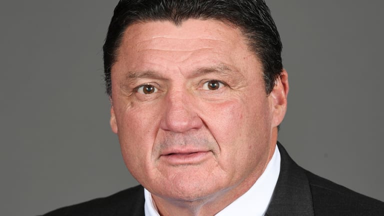 Ed Orgeron-LSU press conference-Alabama football - Sports Illustrated ...