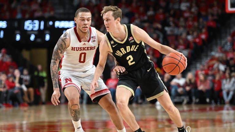 Fletcher Loyer Helps No. 4 Purdue Escape Nebraska With 65-62 Overtime ...