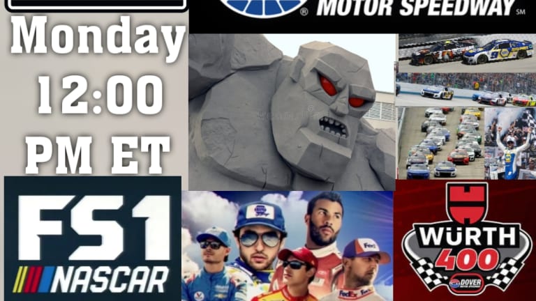 UPDATED WEEKEND SCHEDULE: Rain pushes NASCAR Dover Cup race to Monday ...