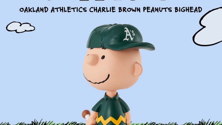 FOCO Releases New Peanuts Oakland Athletics Bobblehead - Sports ...