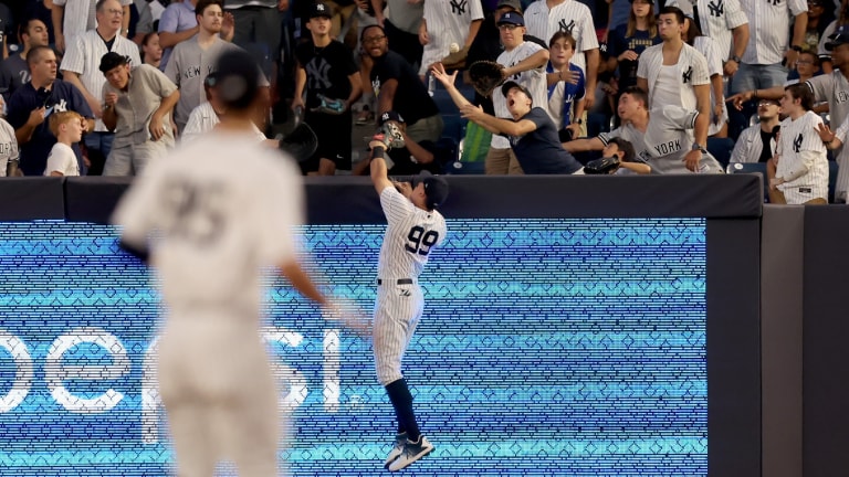 WATCH: Aaron Judge Makes A Miraculous Catch - Fastball
