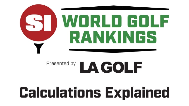 Sports Illustrated World Golf Rankings - Rankings and Calculations ...