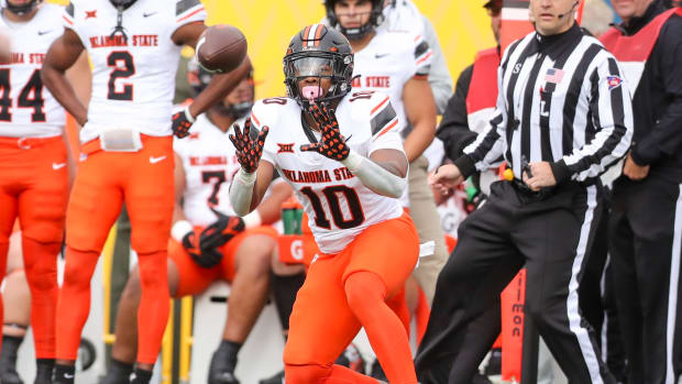 Rashod Owens Shines in Oklahoma State’s Bedlam Victory - Sports Illustrated Oklahoma State ...