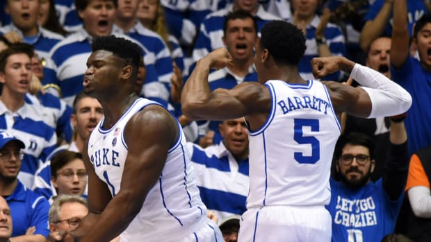 Former Duke Basketball Star Talks to Blue Devil Target Cooper Flagg ...