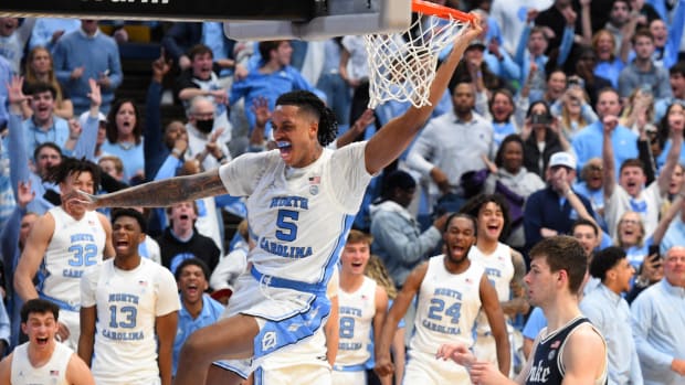 UNC Basketball Big Man Dunks Duke With New 'Dude' Energy - Sports Illustrated North Carolina ...