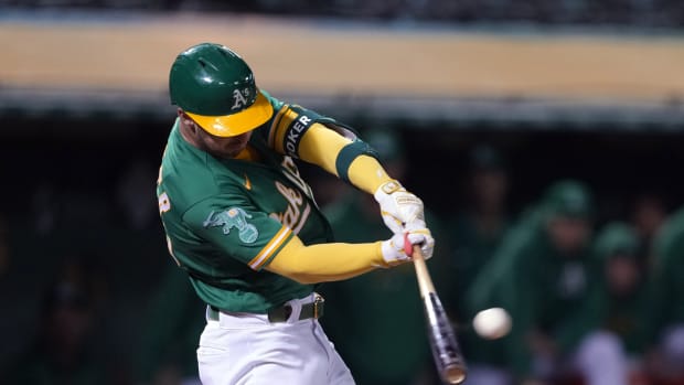 Power Hitting Trade Target For The Cleveland Guardians, Brent Rooker ...