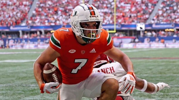 Xavier Restrepo injury: Top Miami WR to miss Texas A&M game - College ...