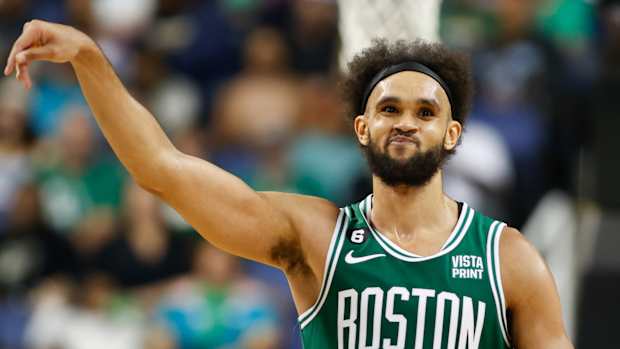 Derrick White Discusses Keys to Celtics Success and Shuffling Between ...