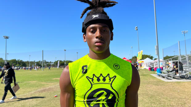 Scouting top high school football recruits at the DR Sportz 7v7 ...