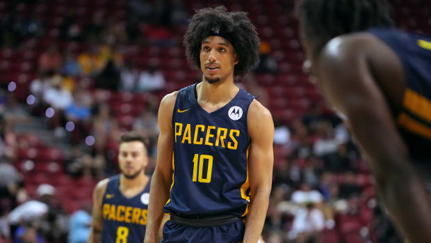 Indiana Pacers sign 48th overall pick Kendall Brown to two-way contract ...