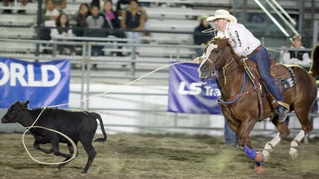 Watch: Top Tie-Down Roper Riley Webb Wins Event in Washington - Sports ...