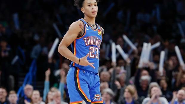 Thunder End of Year Report Card: Tre Mann - Sports Illustrated Oklahoma ...