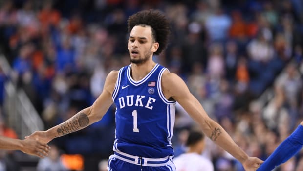 Former Duke Basketball Center Puts Warriors Forward on Poster - Sports ...