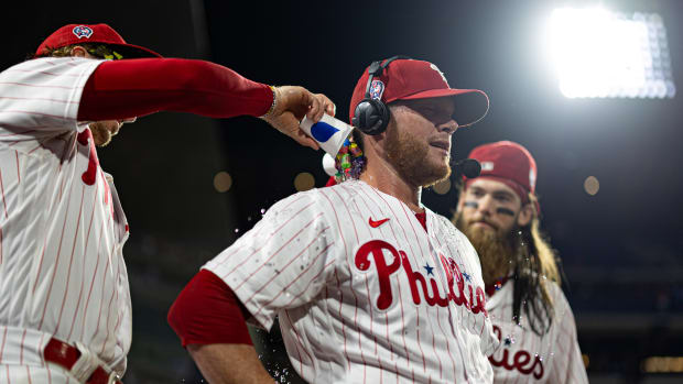 Philadelphia Phillies Trim Wild Card Magic Number in Doubleheader Split - Sports Illustrated ...