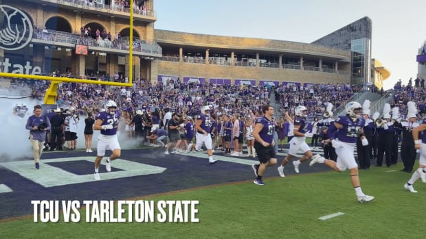 Tcu Football Vs Tarleton State Sports Illustrated Tcu Killer Frogs