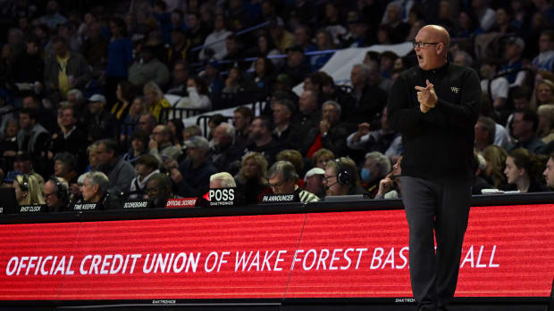 Wake Forest men's basketball coach Steve Forbes' media availability ...
