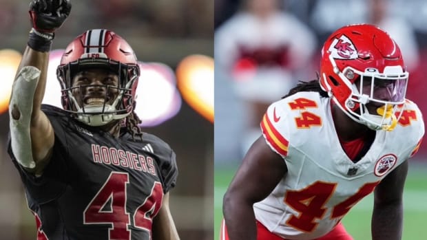 Indiana Football Players Cam Jones, Aaron Casey Helping Bloomington ...