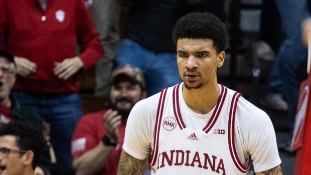 Indiana's Kel'el Ware Feeling Good After Battling Through Win Over Iowa ...