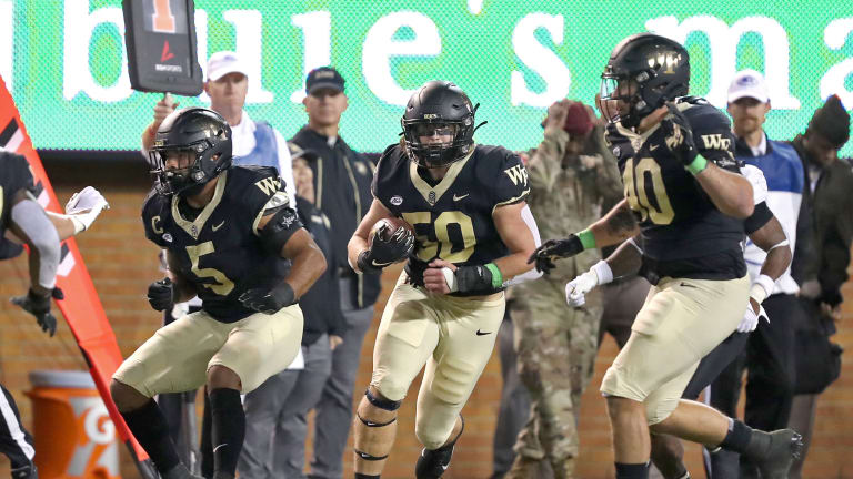Wake Forest Football: Three Stars in Wake Forest's Win vs Army - Sports ...