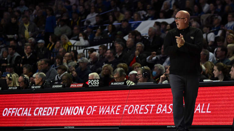 Wake Forest men's basketball coach Steve Forbes' media availability ...