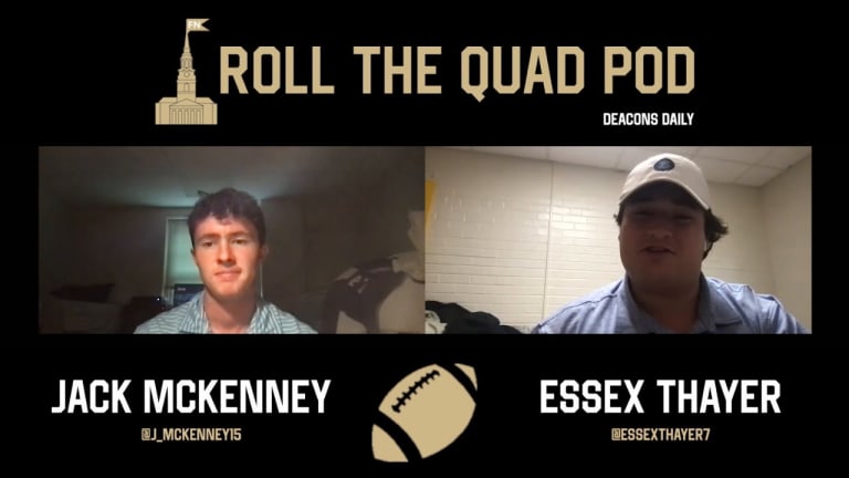 WATCH: Roll the Quad Podcast - Week 0 - Sports Illustrated Wake Forest ...