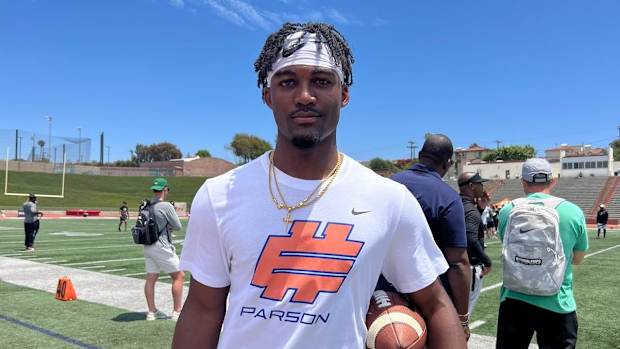 Chris Parson Elite 11 Pro Day - Sports Illustrated