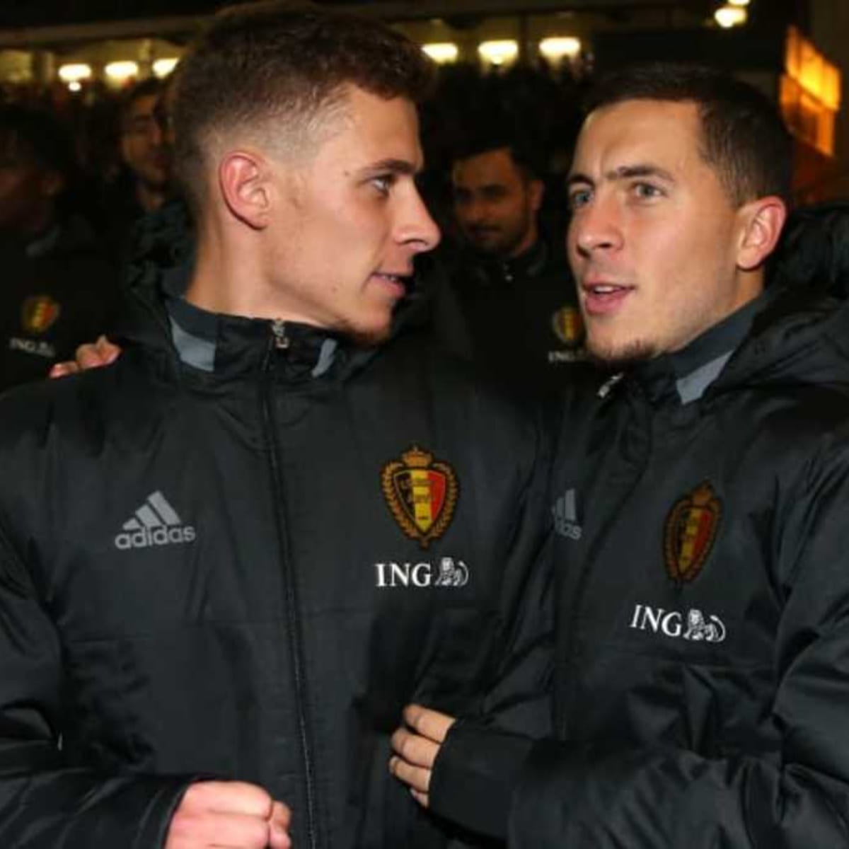 Eden And Thorgan Hazard