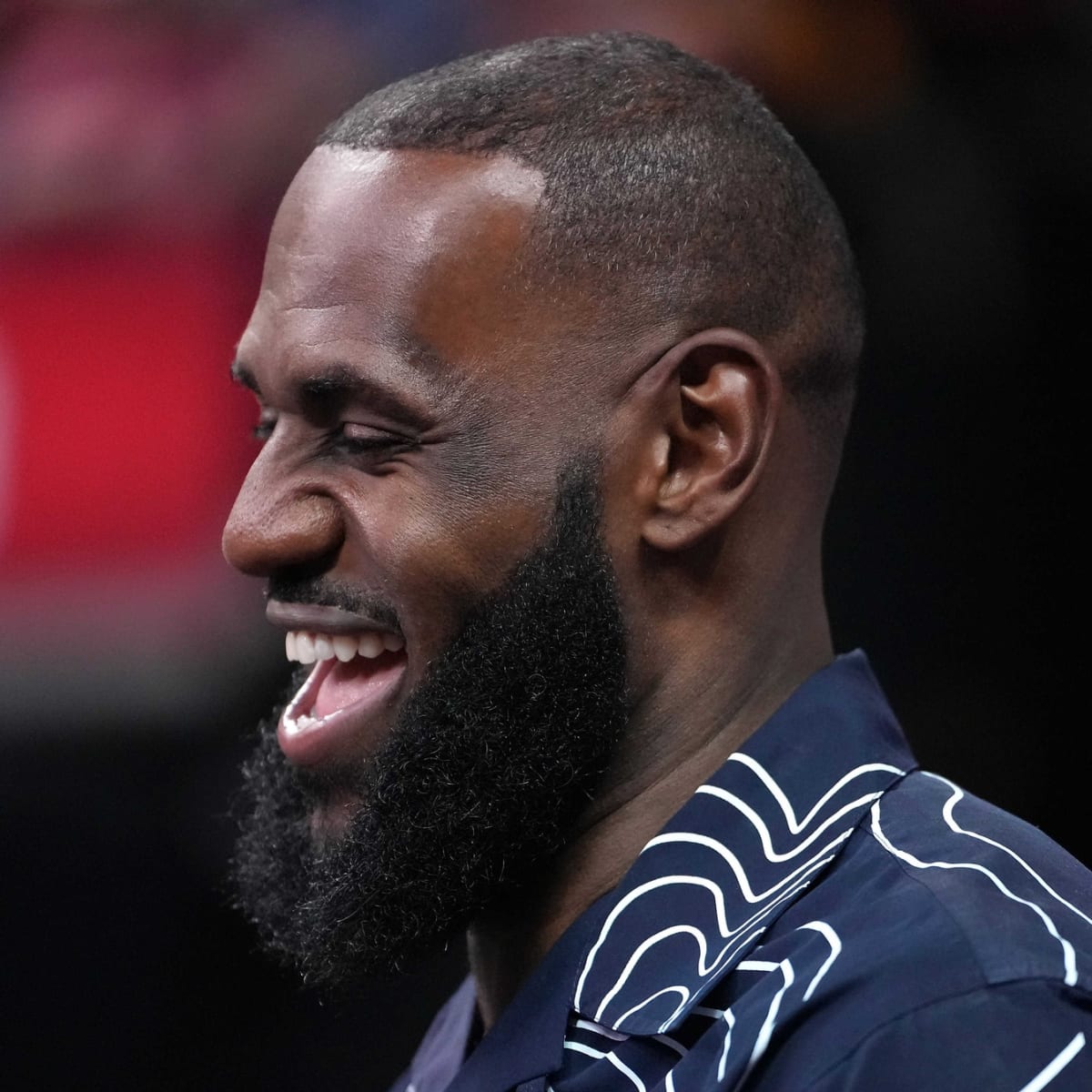 Lebron James No Beard