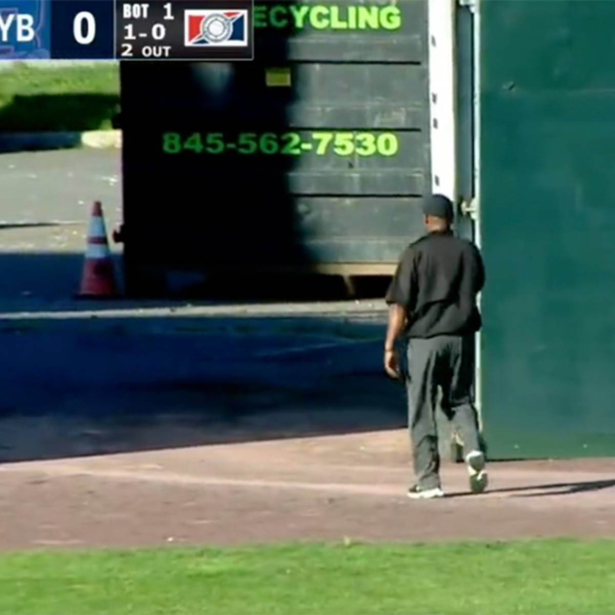 Umpire Thrown Out