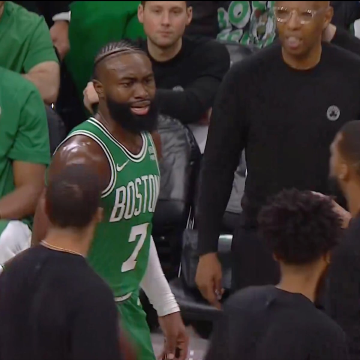 Jaylen Brown Receives First Career Ejection During Celtics-Knicks Game After Engaging with ...