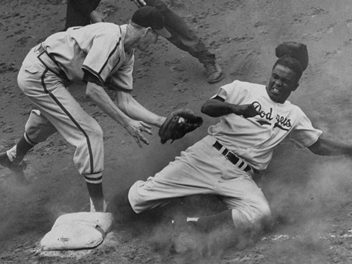 Jackie Robinson Batting Stance