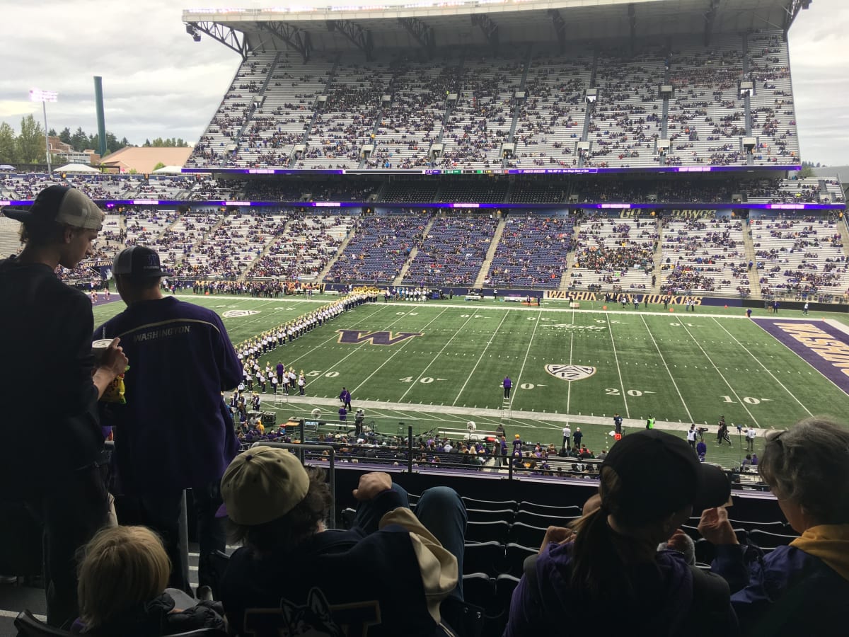 Husky Stadium Seating Chart Rows