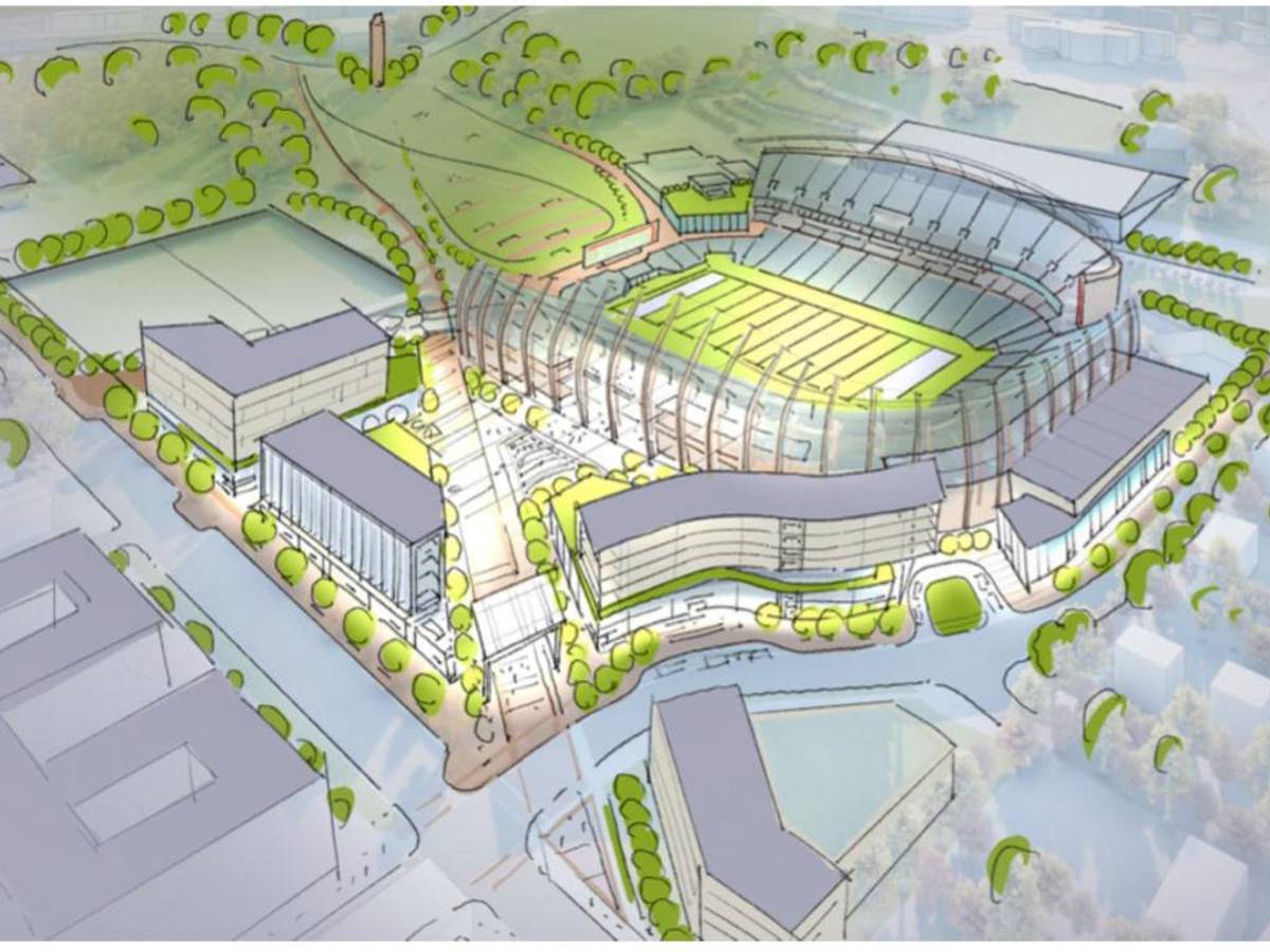 2022 15 English Premier League Stadium Map