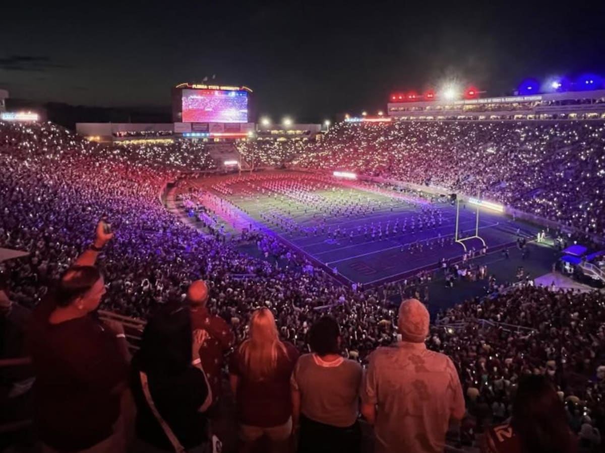 Fsu Football Stadium Night
