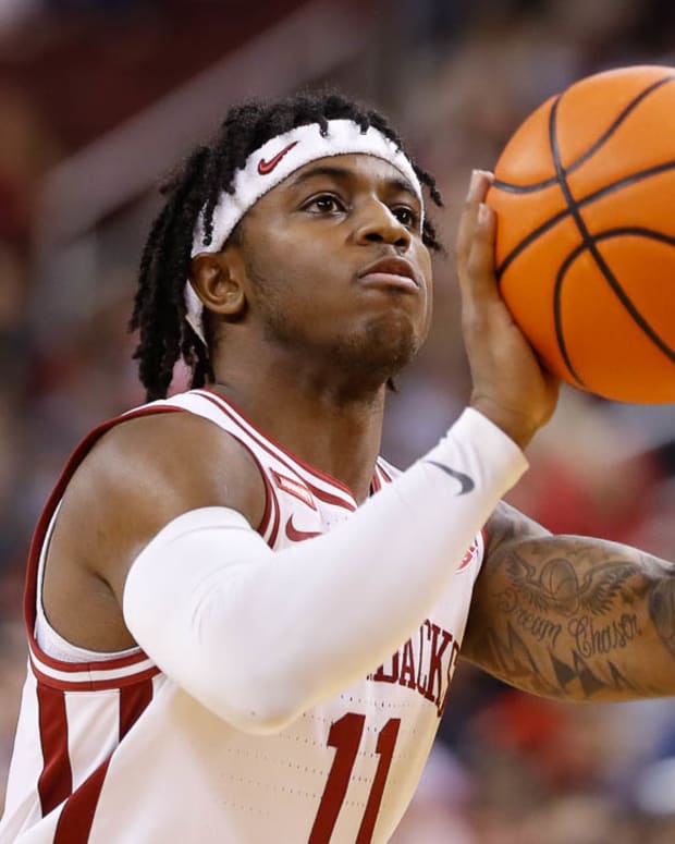 Chris Lykes on Hitting Big Free Throws Against Kansas State - Sports ...