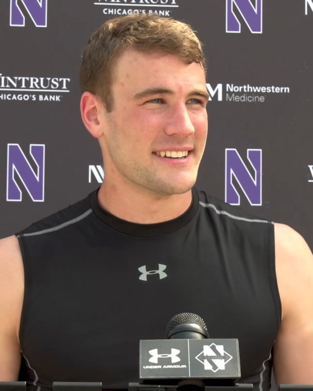 Hunter Johnson Postgame Press Conference: Michigan State - Sports ...