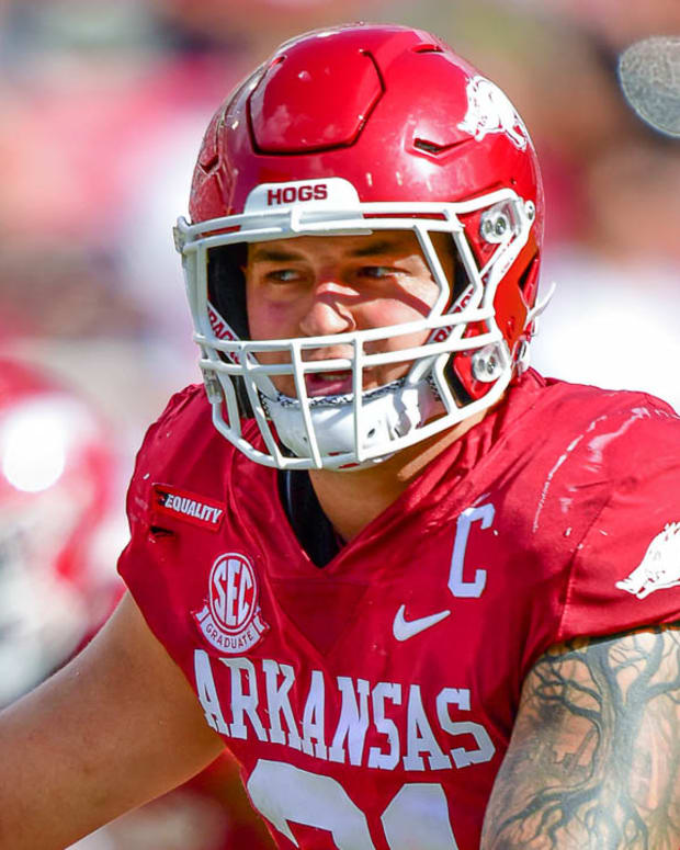 Myles Slusher, Grant Morgan After Tuesday's Practice Ahead of Alabama ...