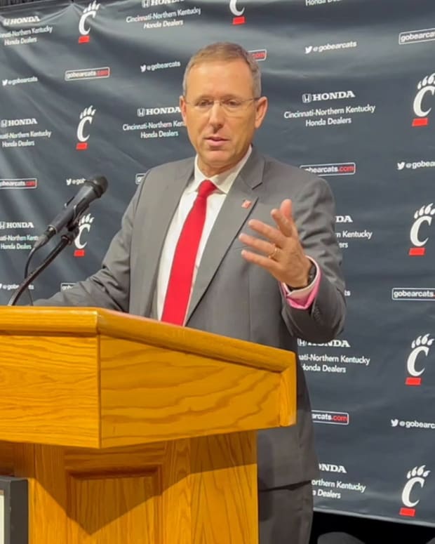 Dontay Corleone Spring Press Conference: Courtesy UC Athletics - All ...