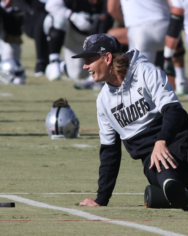 From the Las Vegas Raiders Locker Room: Daniel Carlson - Sports ...