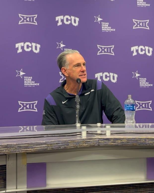 WATCH! Emanuel Miller on TCU's Bounce-Back Performance Against Kansas ...