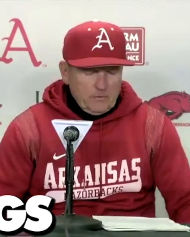 Hogs' Dave Van Horn After Wright State - Sports Illustrated All Hogs ...
