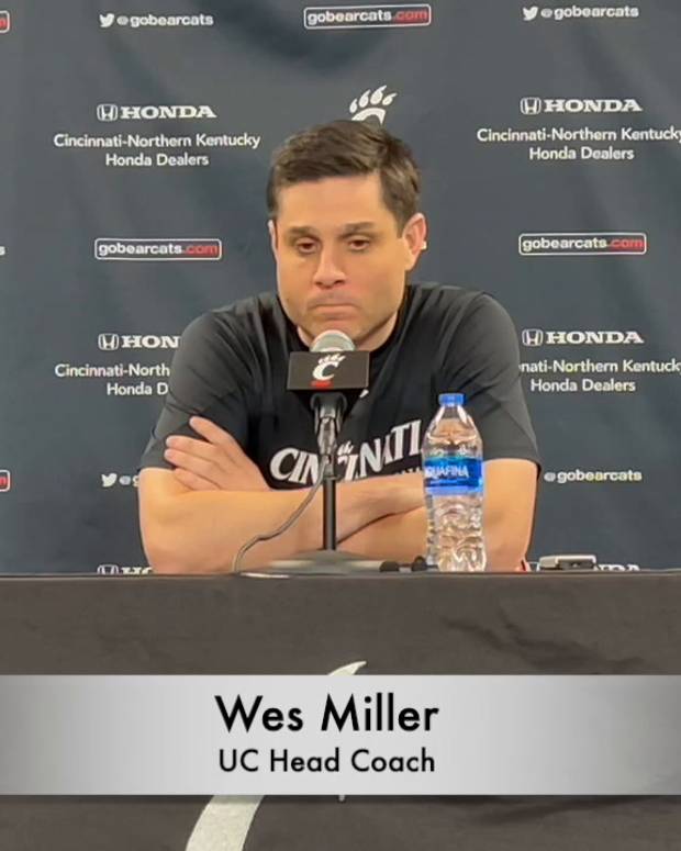 Wes Miller Meet With Media Ahead Of Final Three Games - All Bearcats