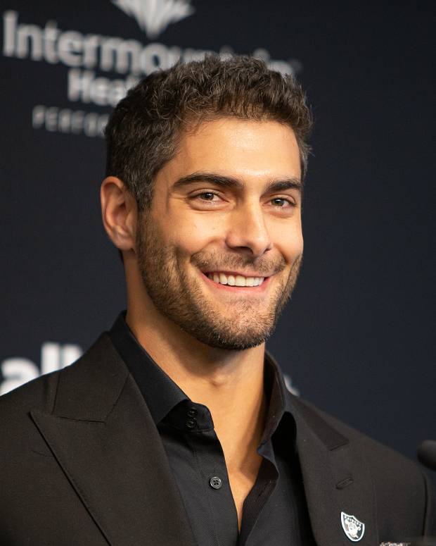 Everything Raiders QB Jimmy Garoppolo Said Today - Sports Illustrated ...