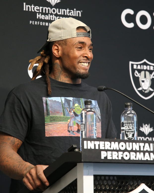 From Raiders Training Camp: RB Brandon Bolden - Sports Illustrated Las ...